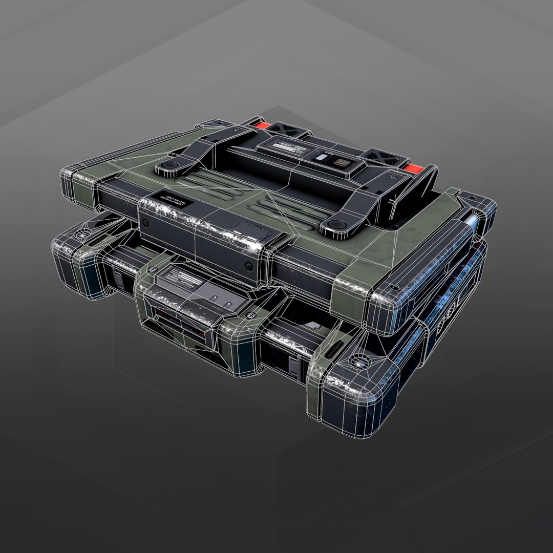 3D Model Sf Military Laptop - TurboSquid 1310062