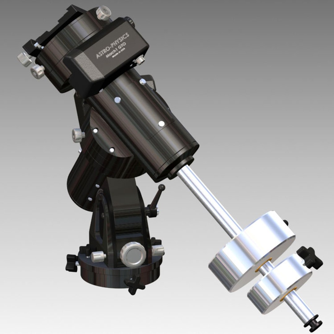3d Model Classic Mount Pier Tripod