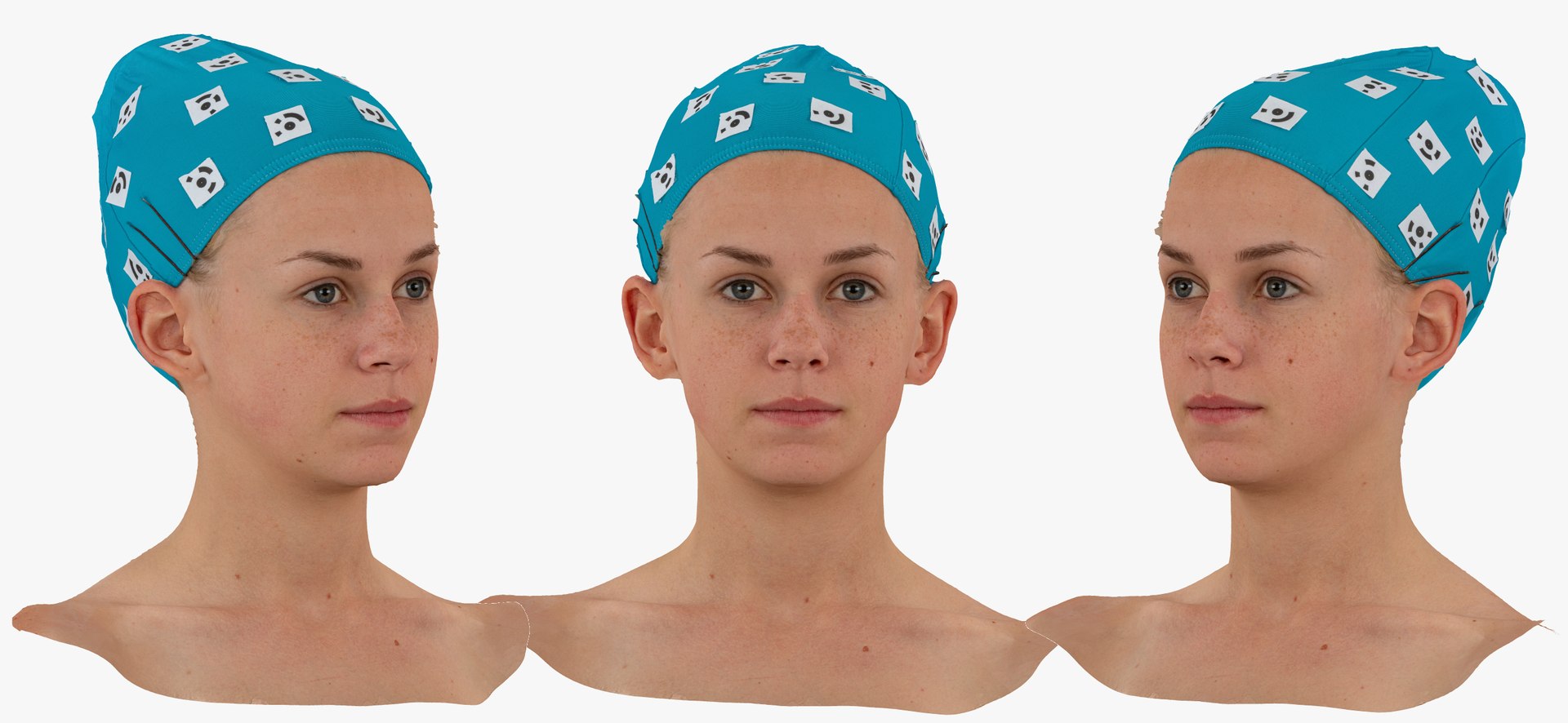 Rhea Human Head Neutral 3D Model - TurboSquid 1602849