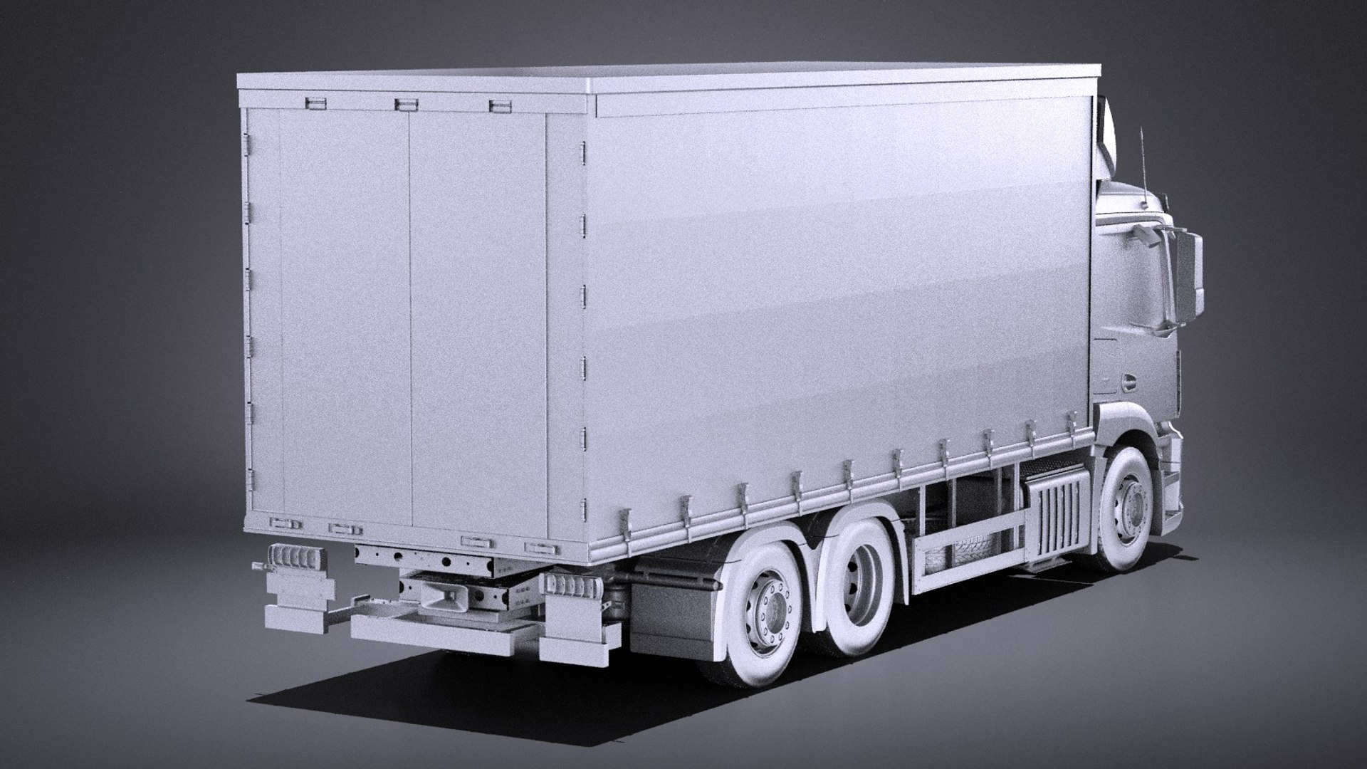 3D Model Mercedes 2017 Box | 1146074 | TurboSquid