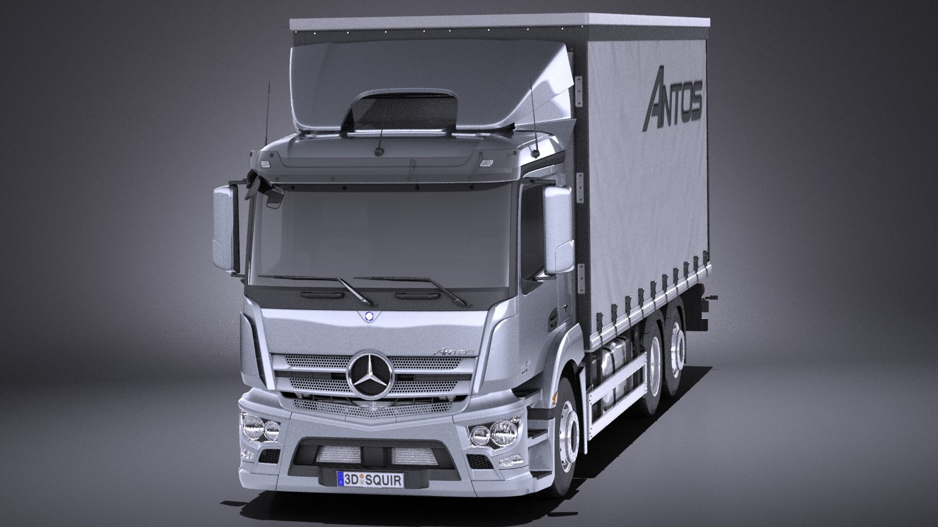 3D Model Mercedes 2017 Box | 1146074 | TurboSquid