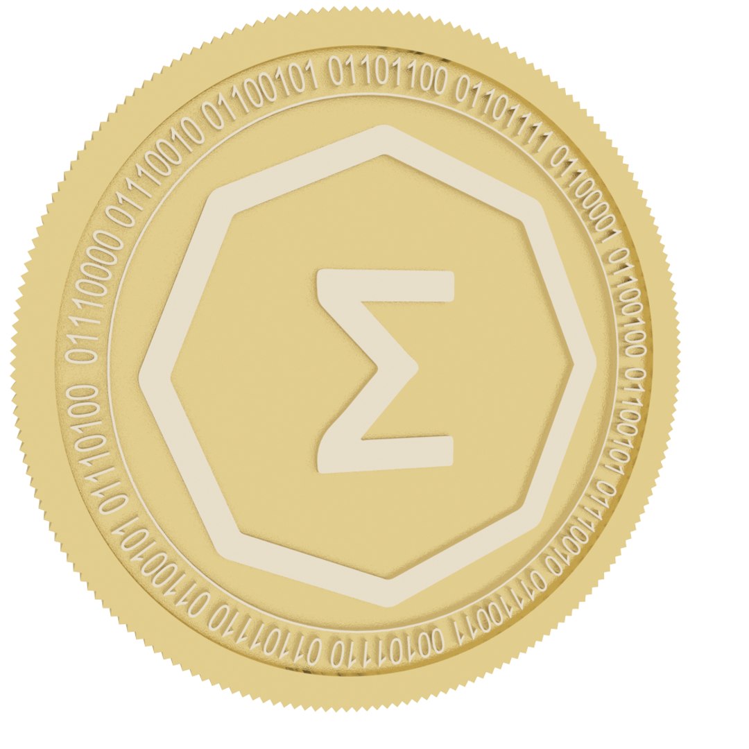 Ergo gold coin 3D model - TurboSquid 1496179