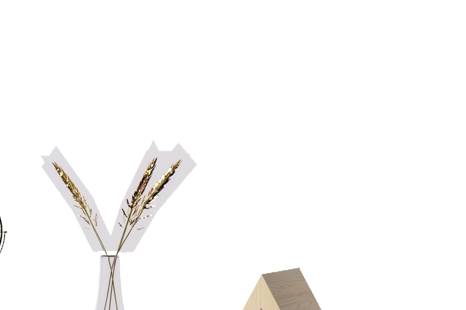 Decorative Modern minimalist decoration 3D model - TurboSquid 2129517