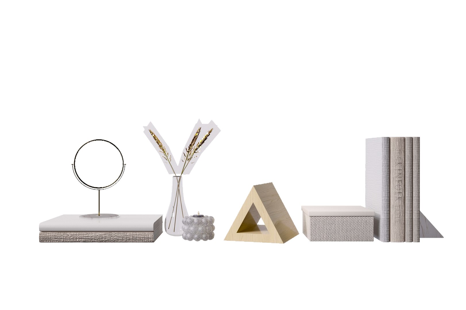 Decorative Modern minimalist decoration 3D model - TurboSquid 2129517