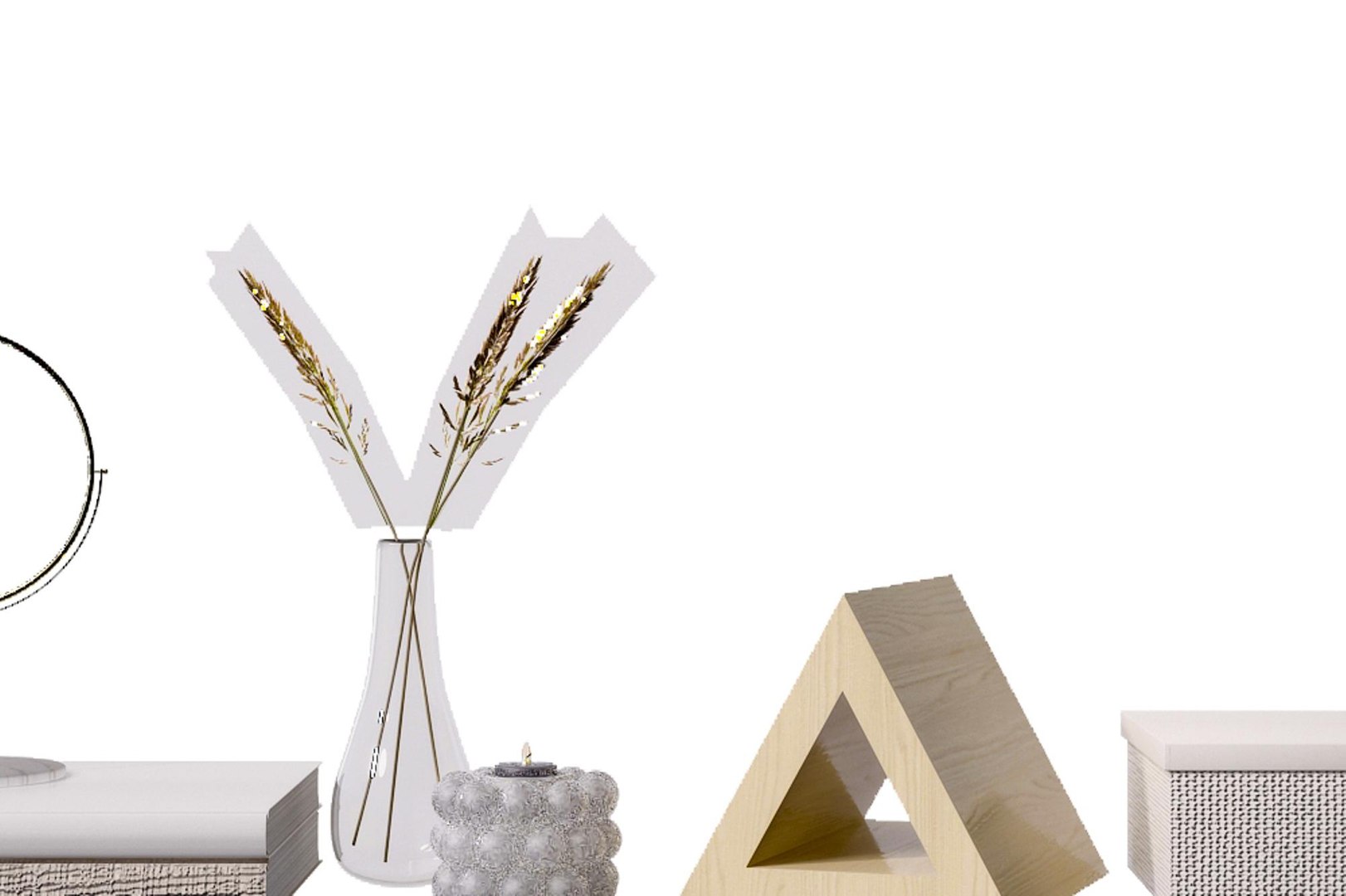 Decorative Modern minimalist decoration 3D model - TurboSquid 2129517