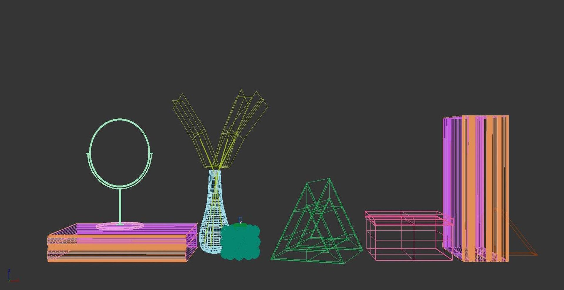 Decorative Modern minimalist decoration 3D model - TurboSquid 2129517