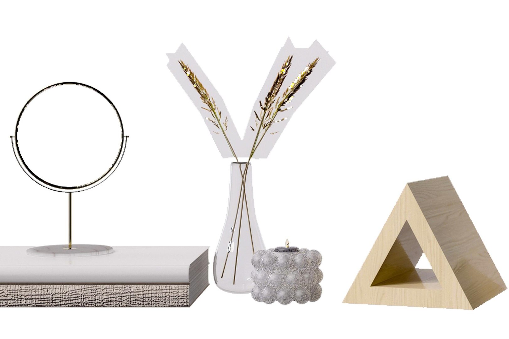 Decorative Modern minimalist decoration 3D model - TurboSquid 2129517