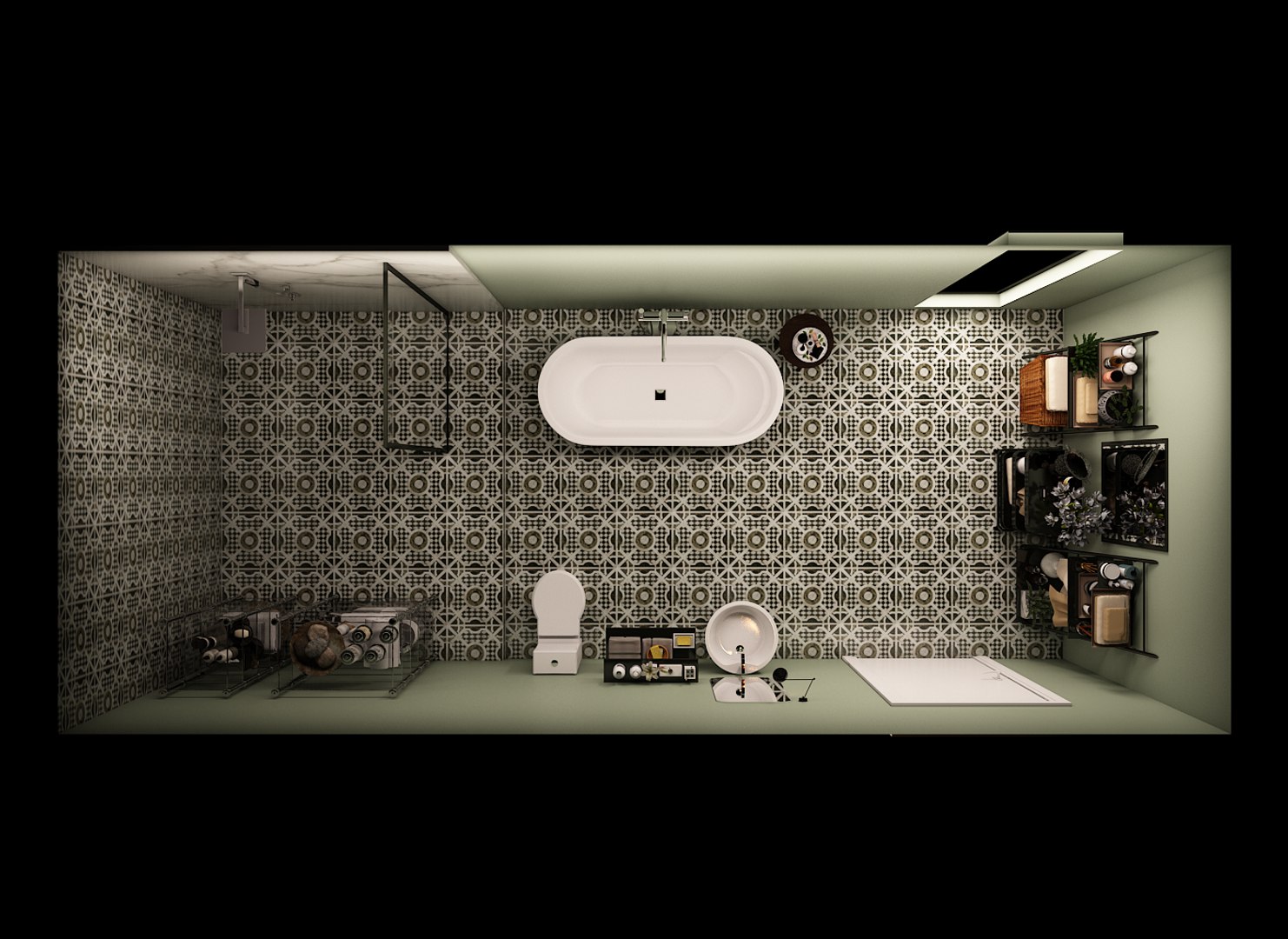 Bathroom Bath 3D Model - TurboSquid 1270875