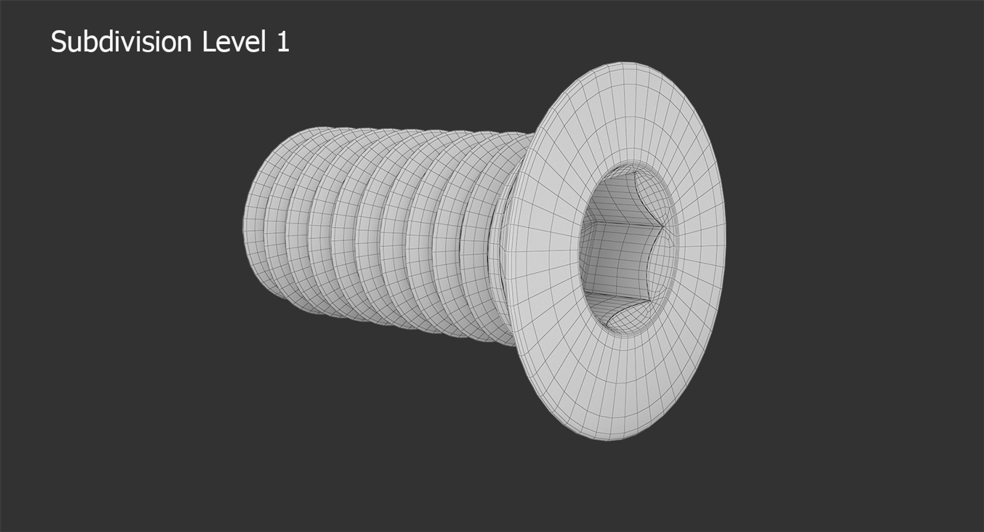 Bolt steel 3D model - TurboSquid 1347729