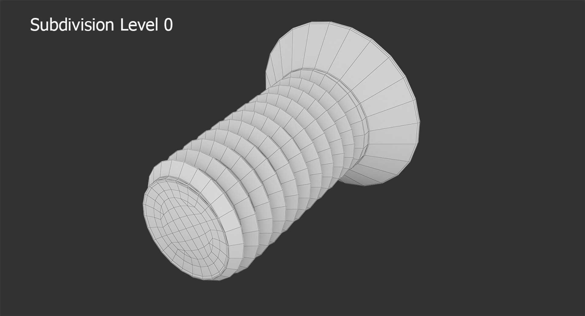 Bolt steel 3D model - TurboSquid 1347729