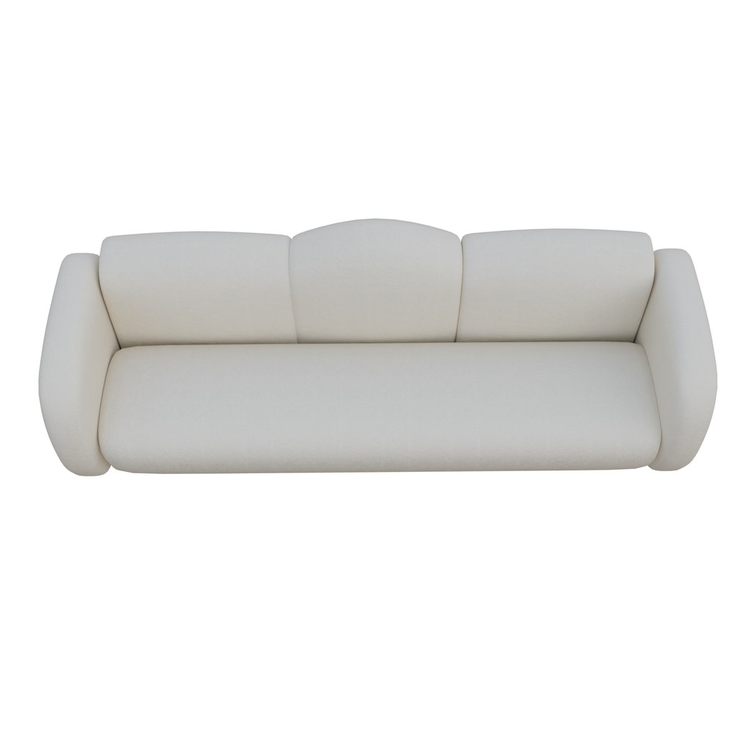 Simple Sofa Model - TurboSquid 2379701