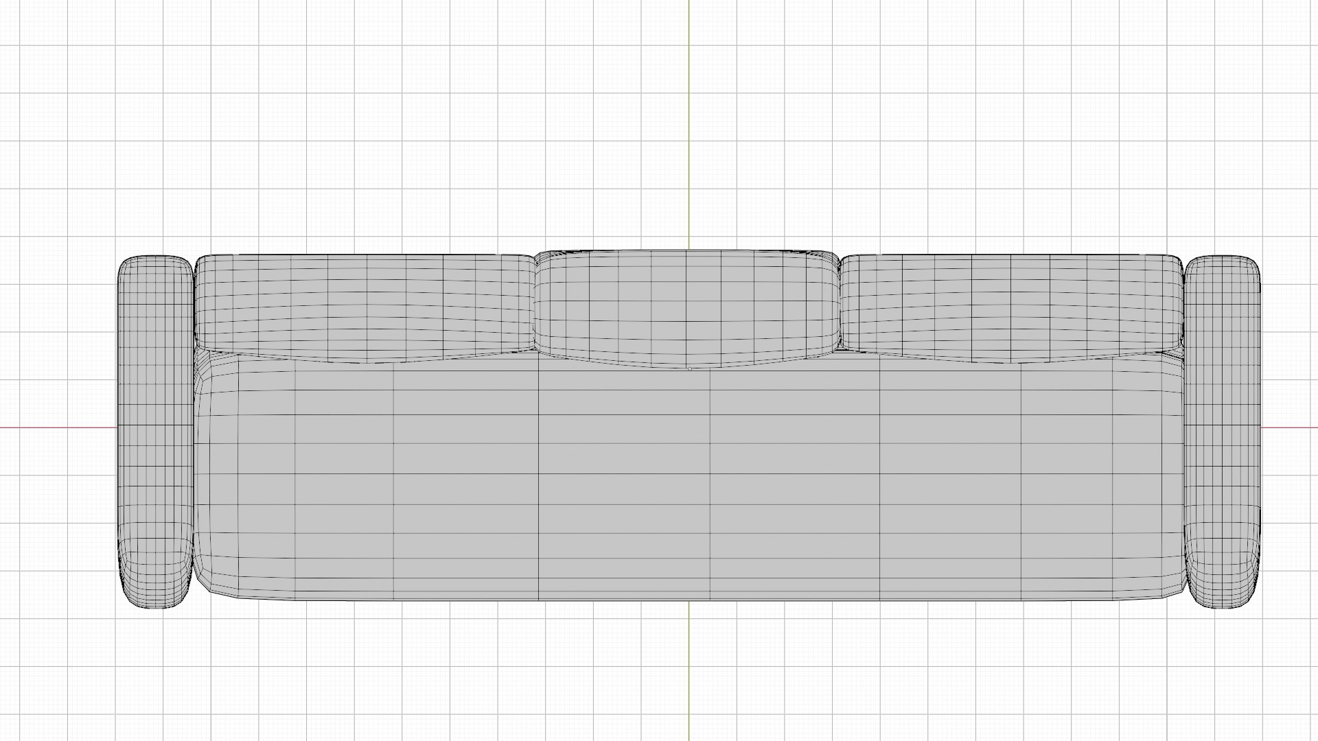 Simple Sofa Model - TurboSquid 2379701