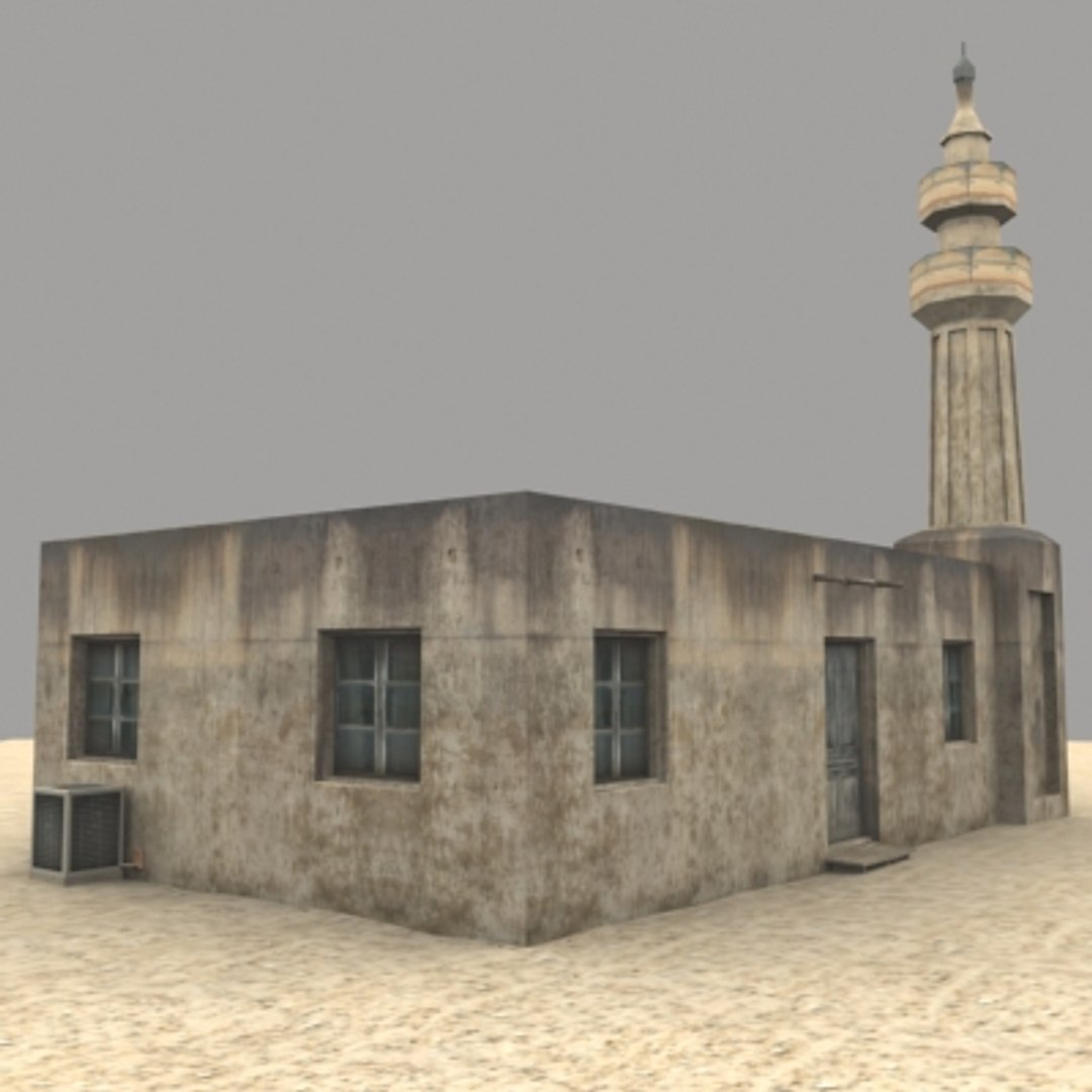 3dsmax Iongfx Somalia Mosque Building