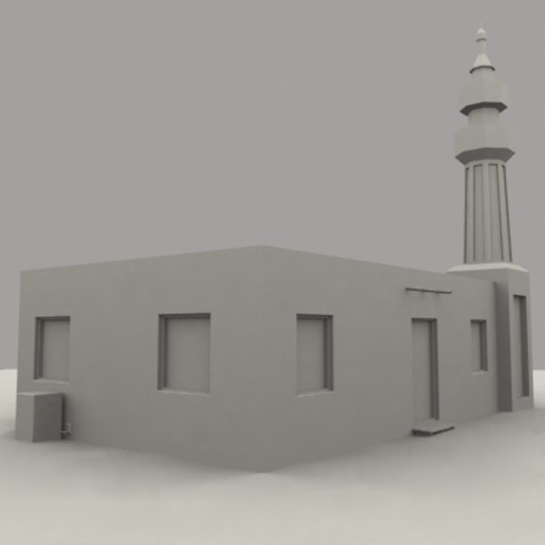 3dsmax iongfx somalia mosque building