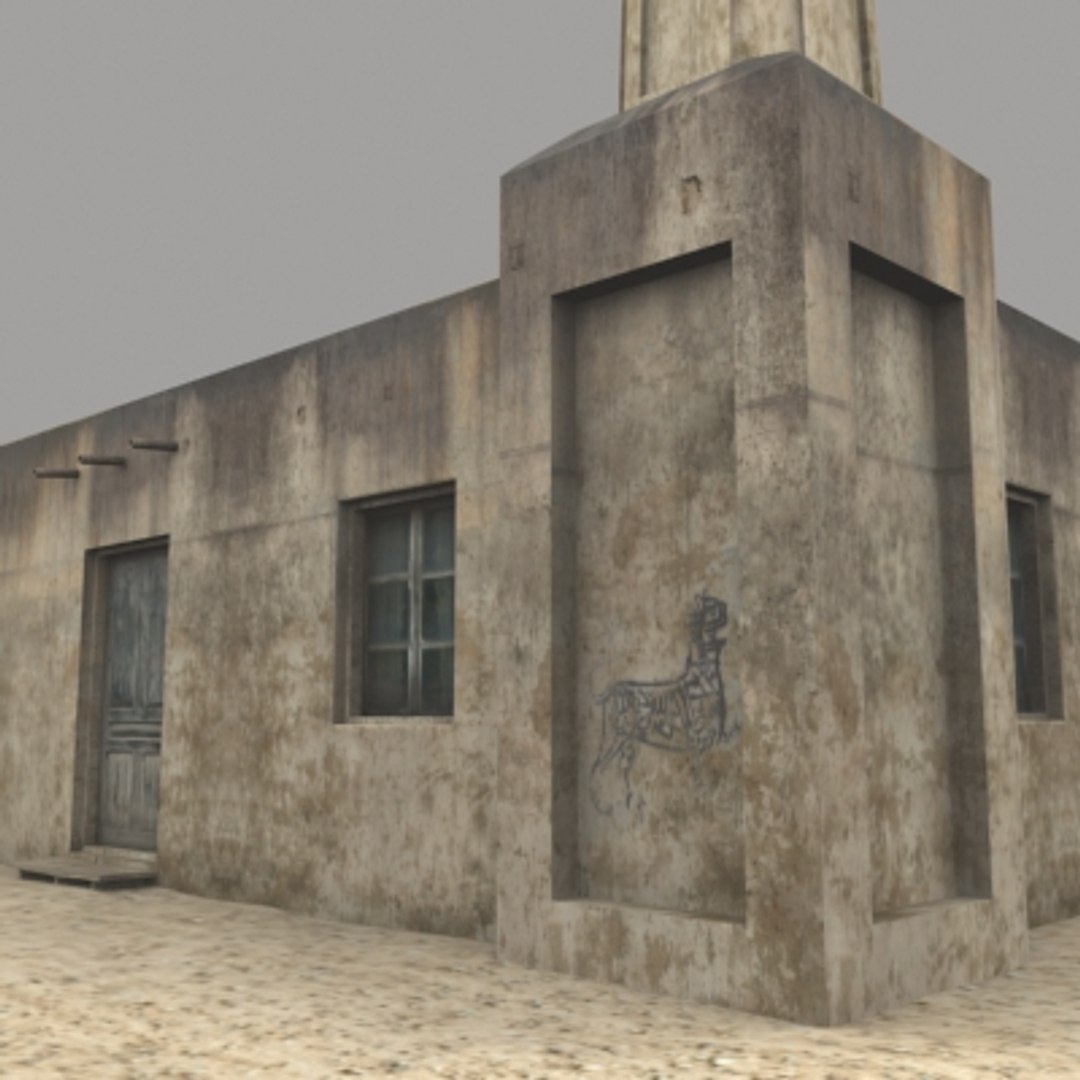 3dsmax Iongfx Somalia Mosque Building