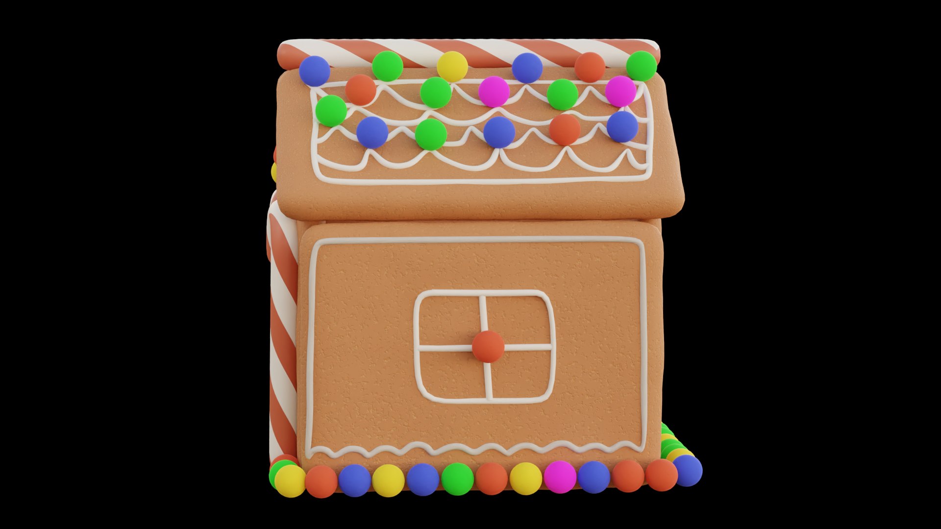 Gingerbread 3D Model - TurboSquid 2147231