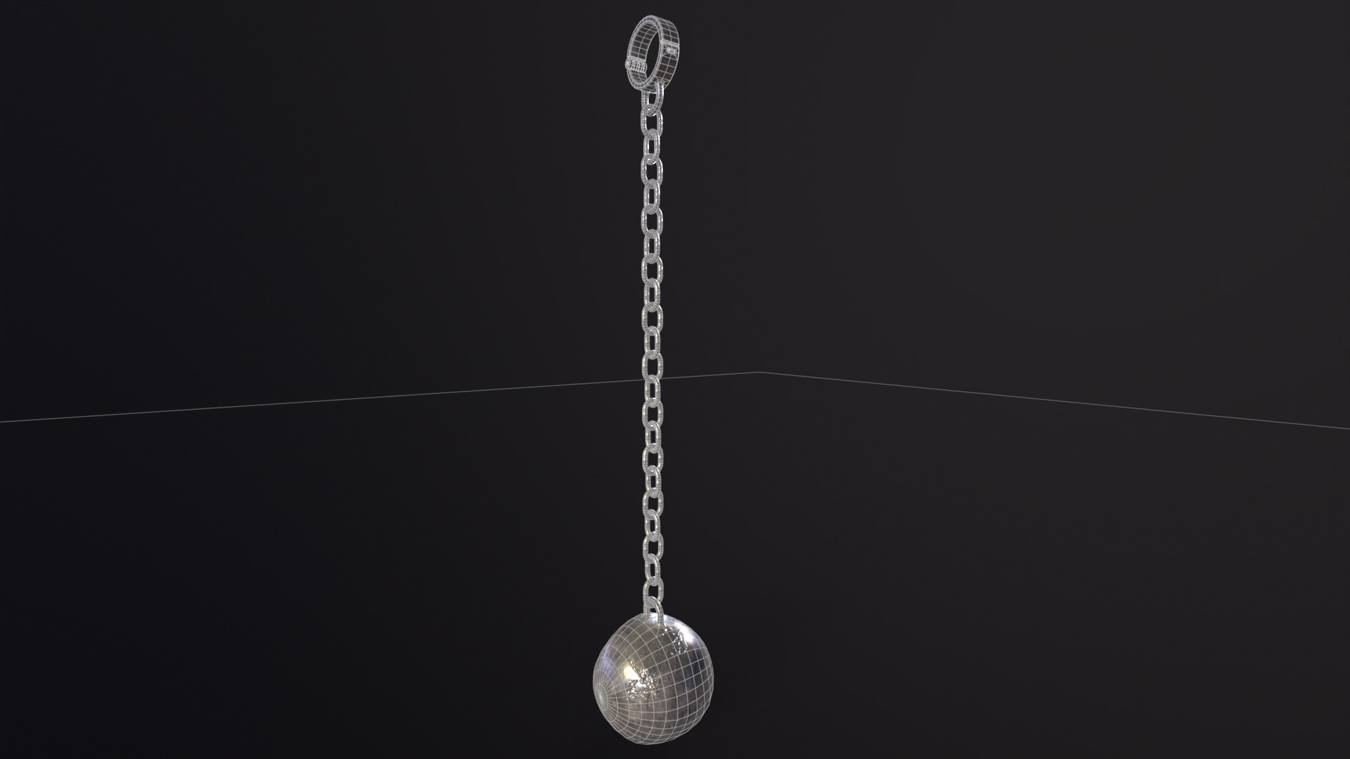 3D Prison Ball - TurboSquid 2150175