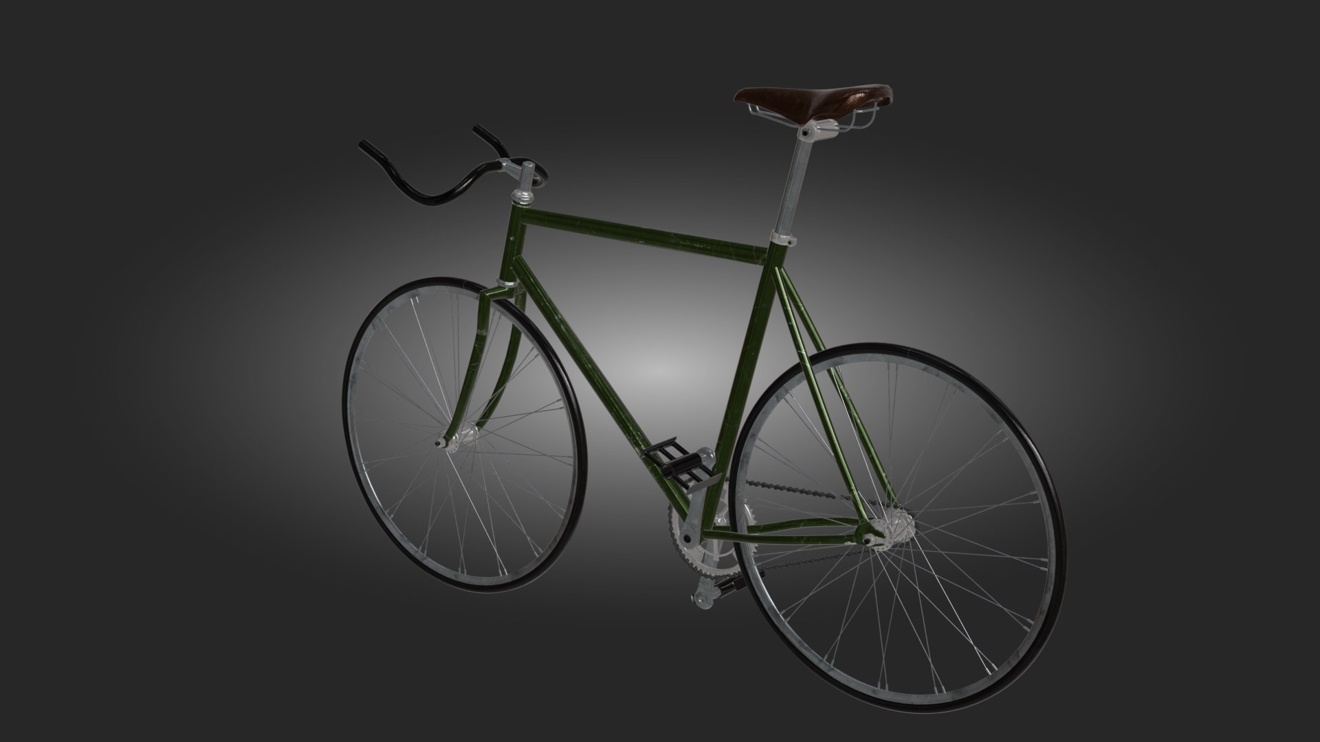 High Quality Bicycle LowPoly 3D Model 3D Model - TurboSquid 2313650