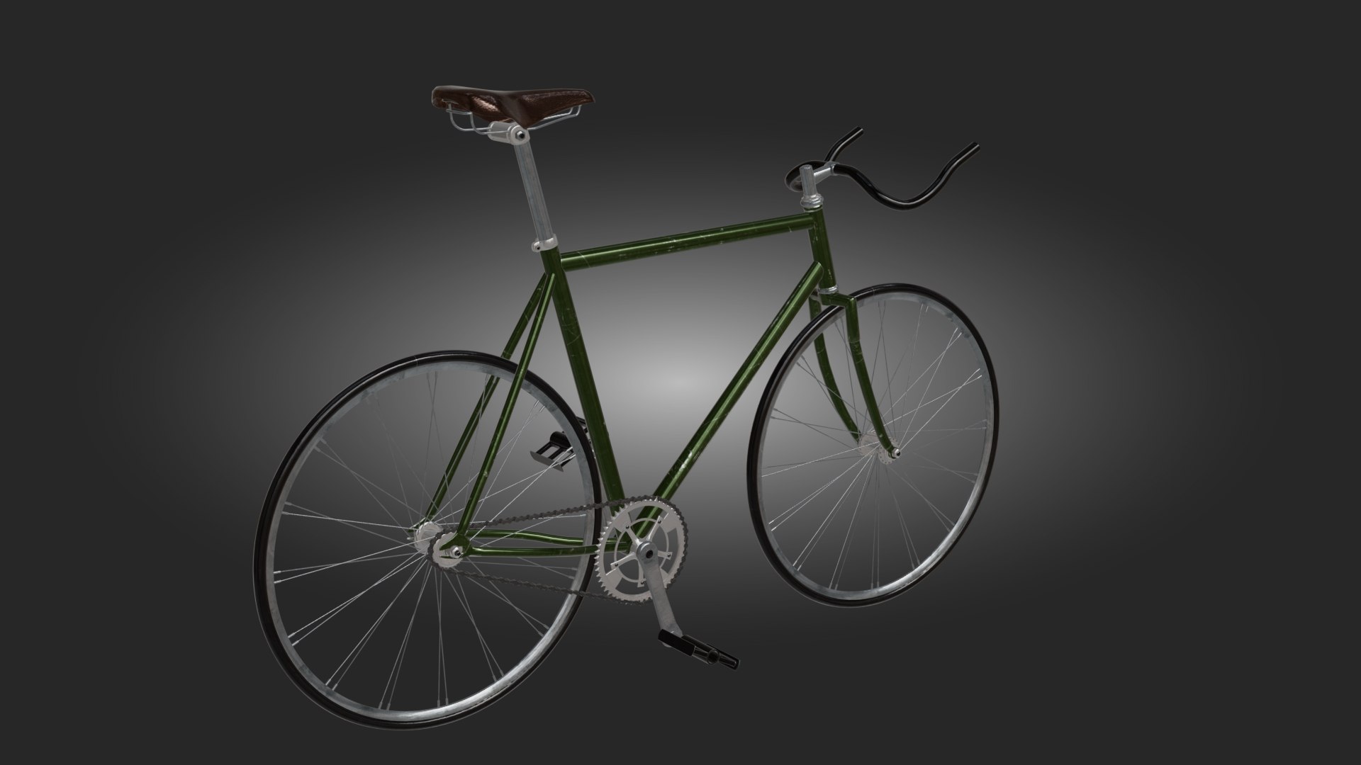 High Quality Bicycle LowPoly 3D Model 3D Model - TurboSquid 2313650