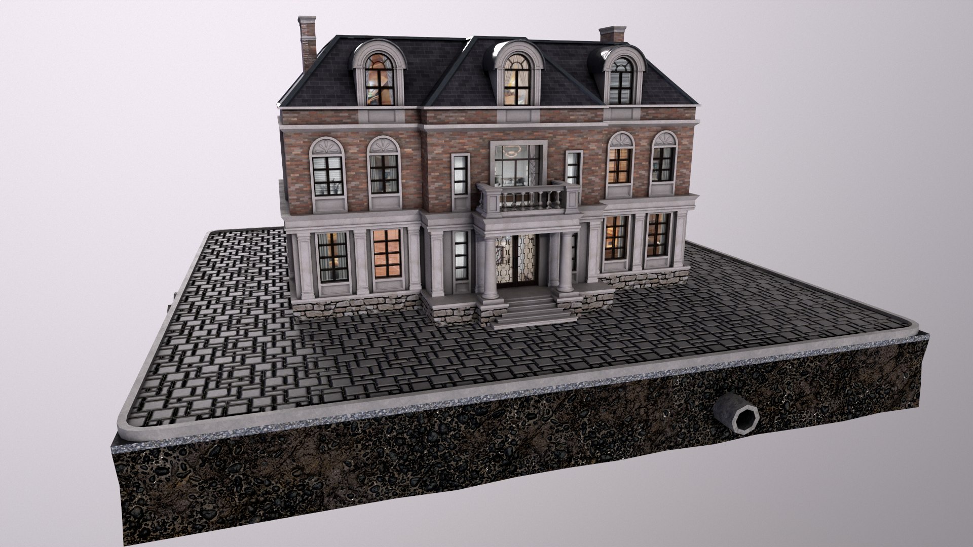 Primary City House PBR 4k Textures Low-poly 3D Model - TurboSquid 1994378