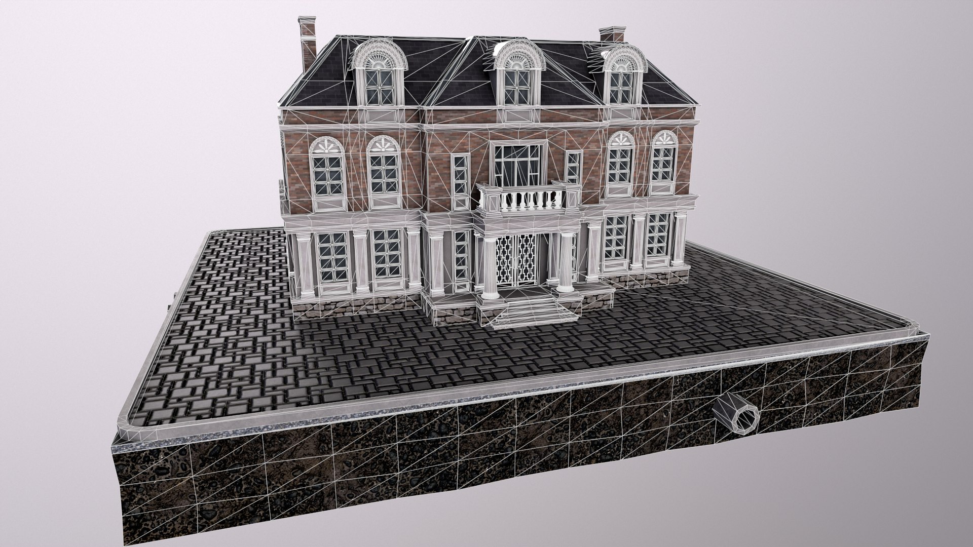 Primary City House PBR 4k Textures Low-poly 3D Model - TurboSquid 1994378