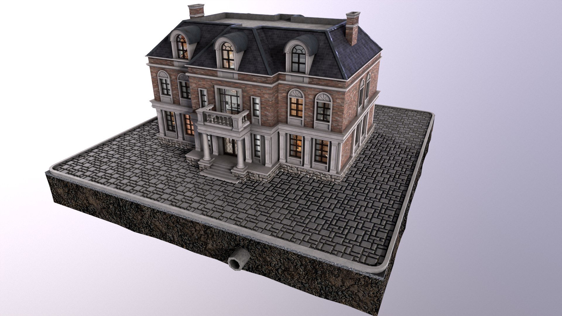Primary City House PBR 4k Textures Low-poly 3D Model - TurboSquid 1994378