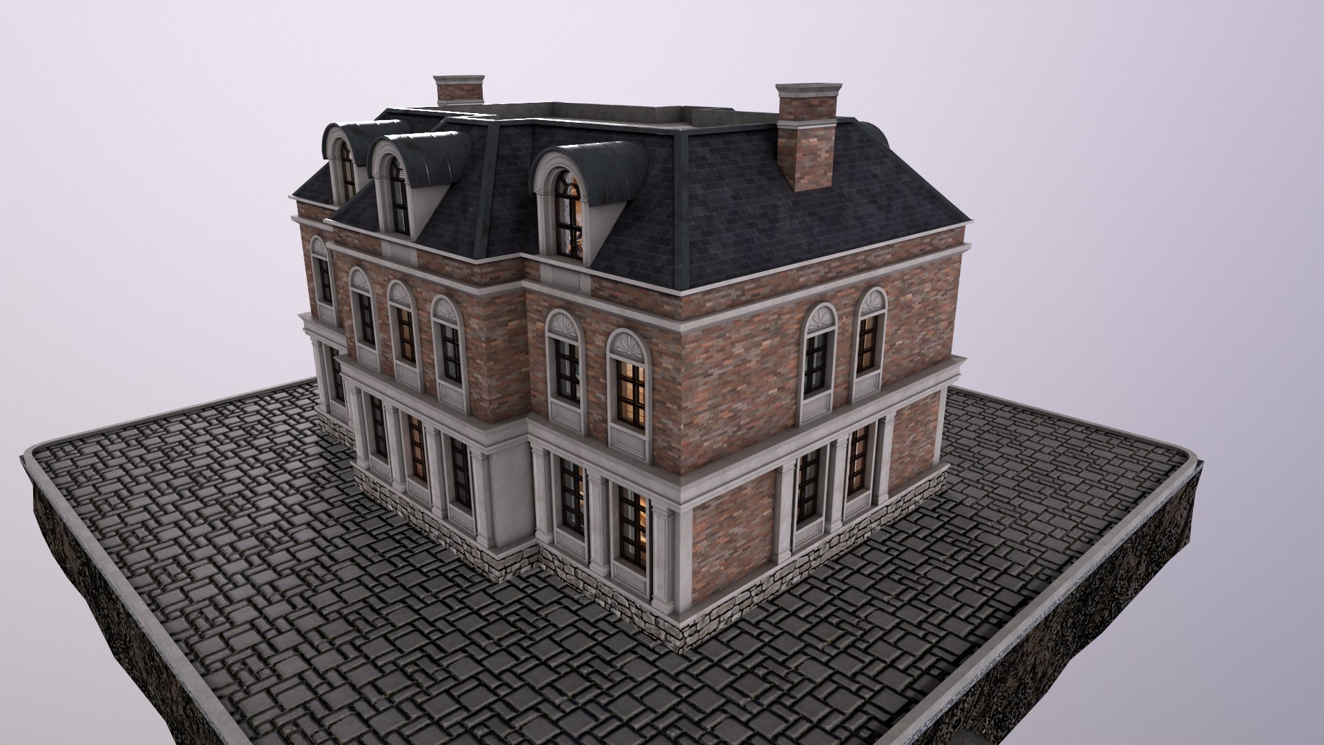 Primary City House PBR 4k Textures Low-poly 3D Model - TurboSquid 1994378