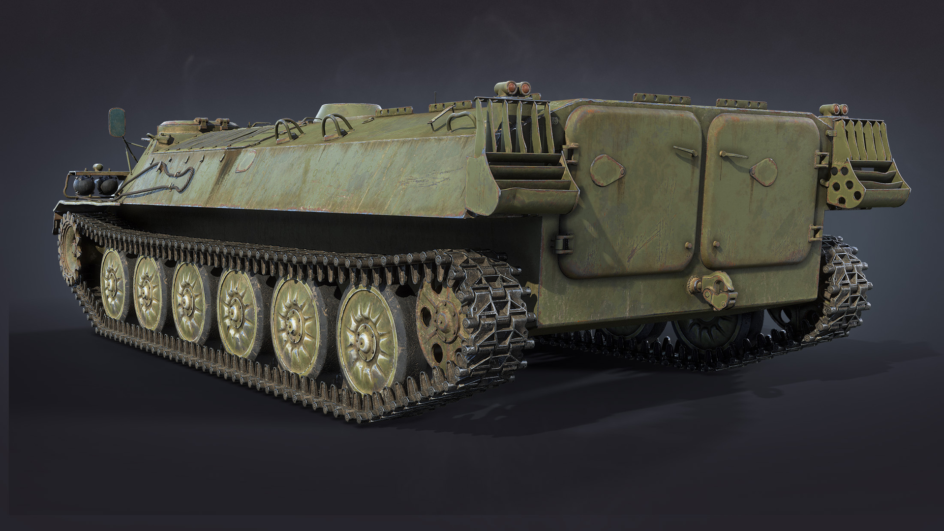 3D soviet mt-lb - TurboSquid 1651960