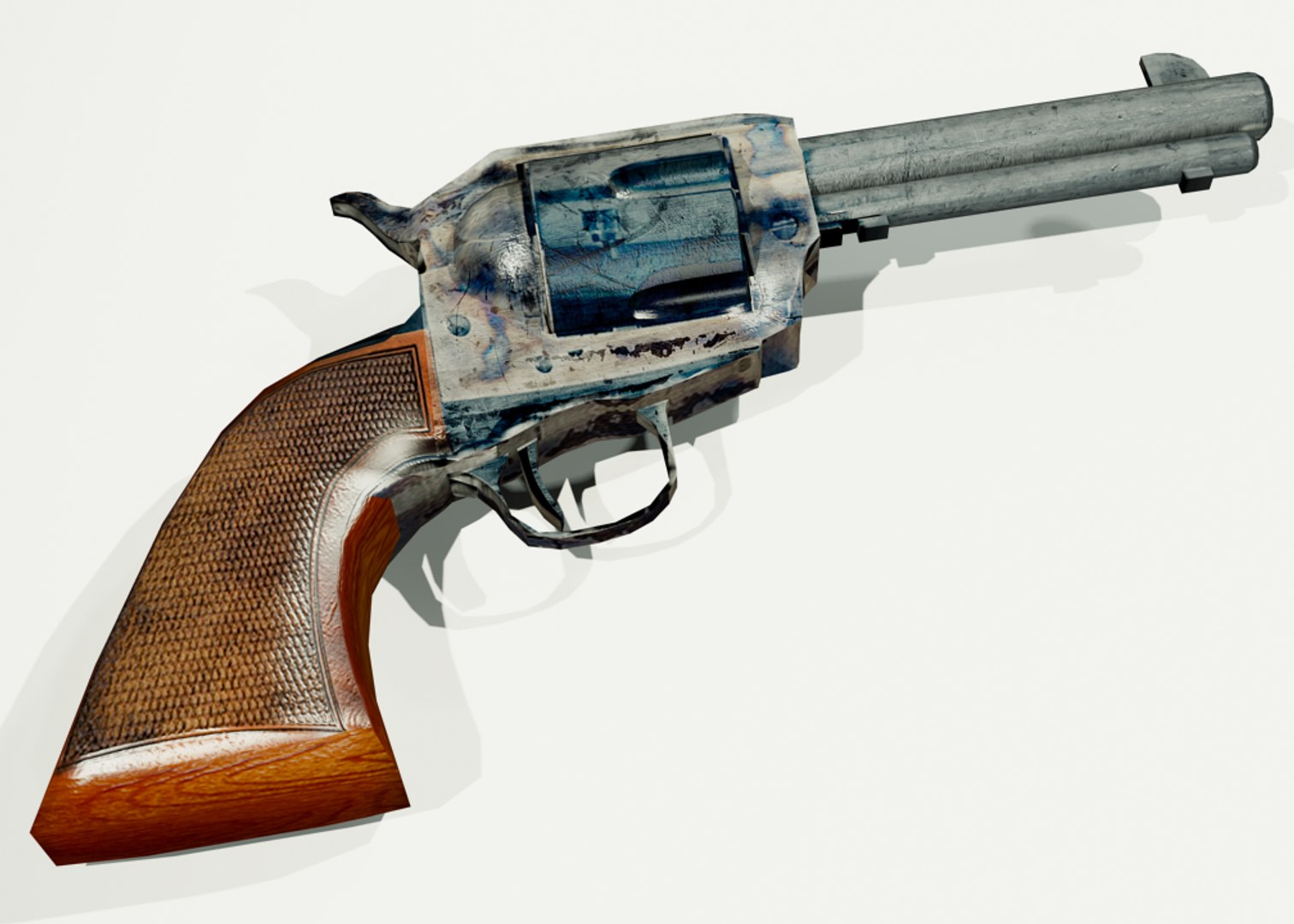 3d Rigged Cowboy Model