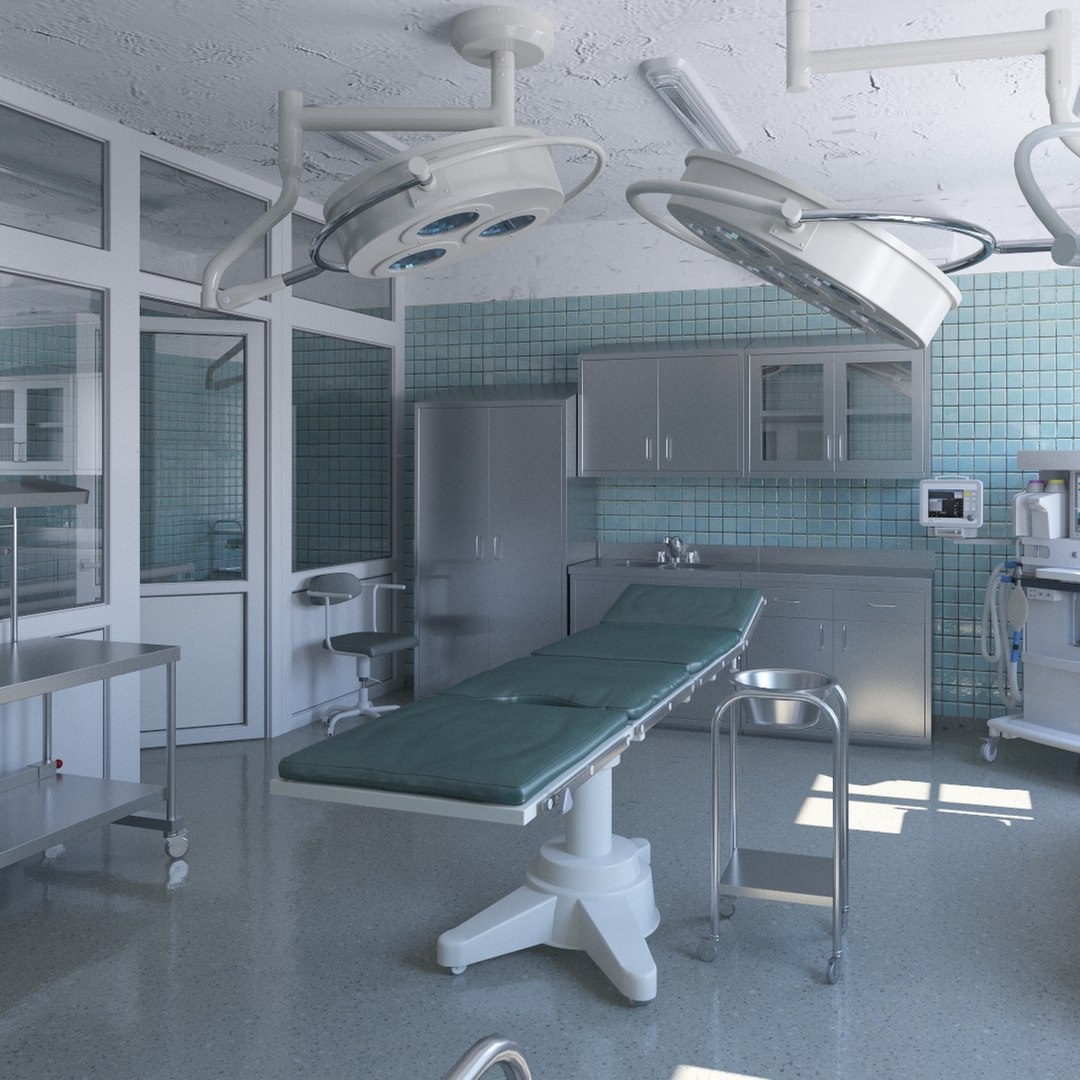 3D Operating Room 4 - TurboSquid 2013147