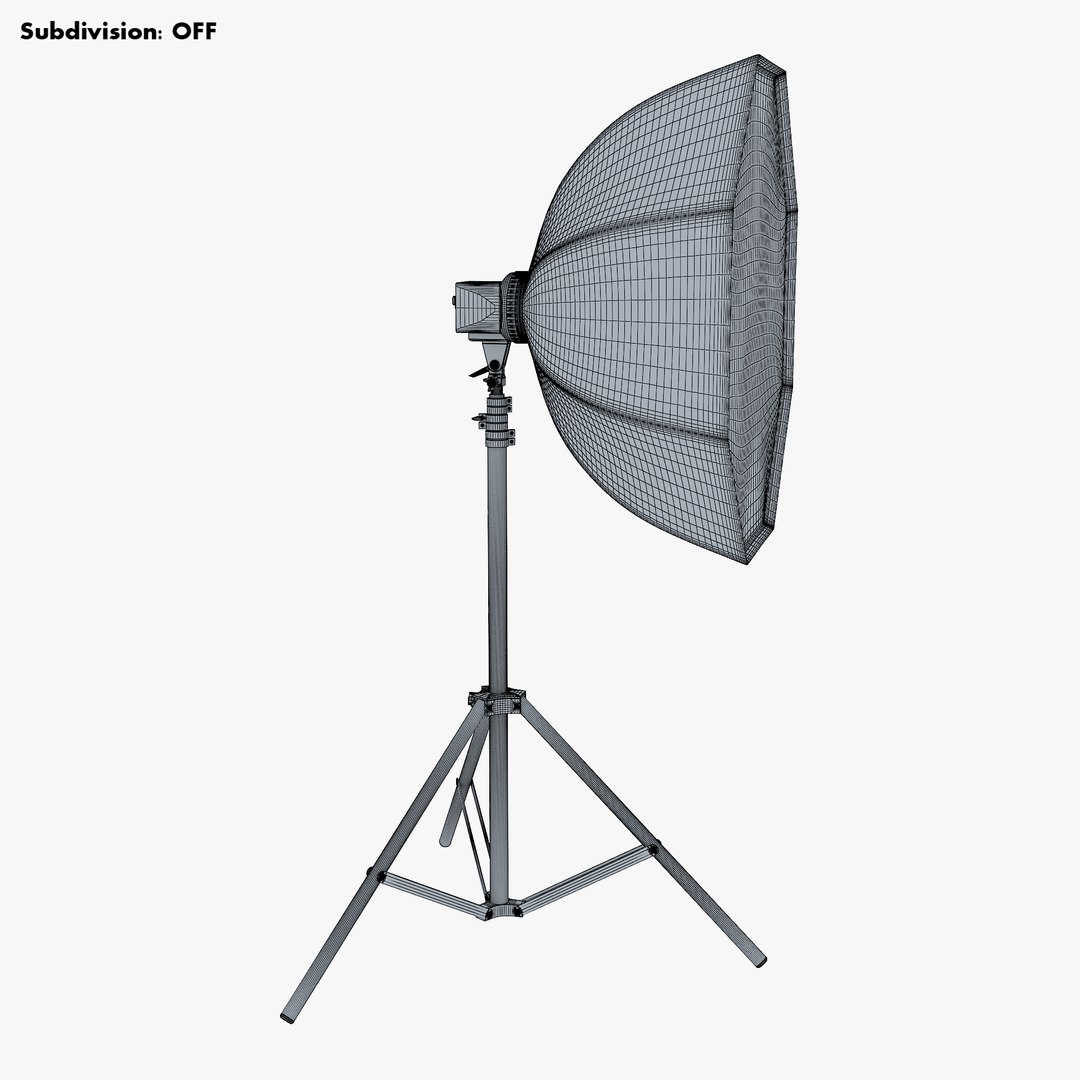 Studio Softbox Octagon Light M 1 3D Model - TurboSquid 2152798