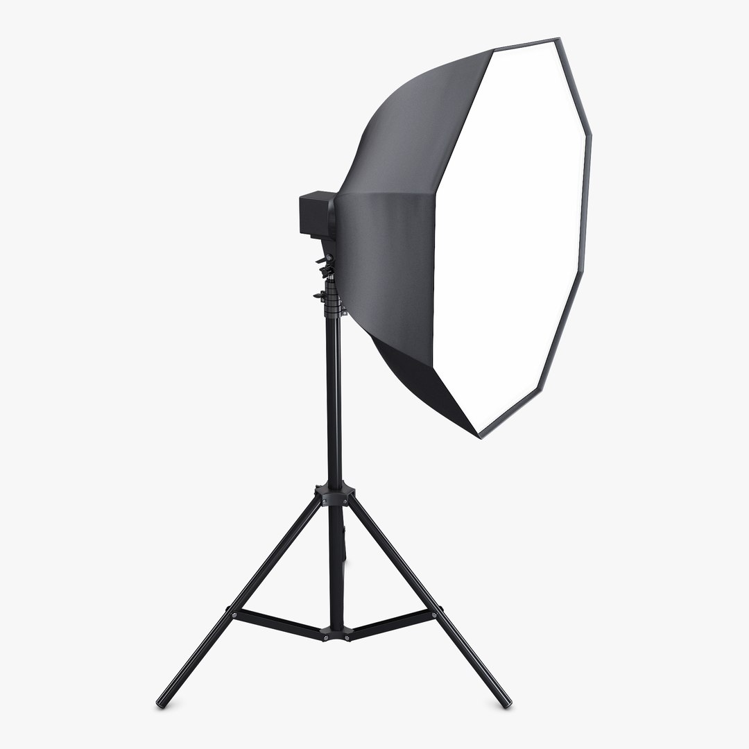 Studio Softbox Octagon Light M 1 3D model - TurboSquid 2152798
