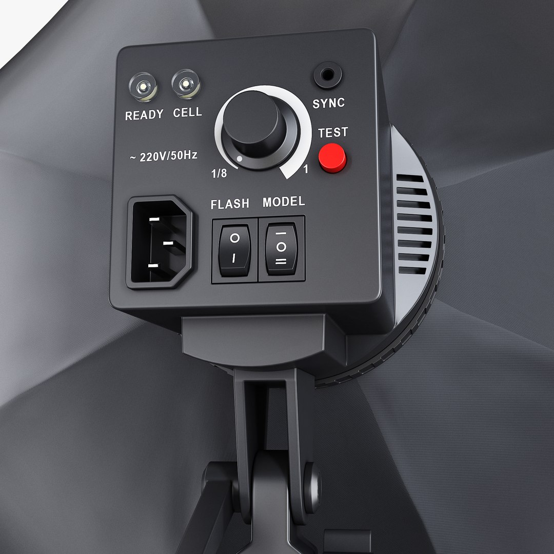 Studio Softbox Octagon Light M 1 3D Model - TurboSquid 2152798