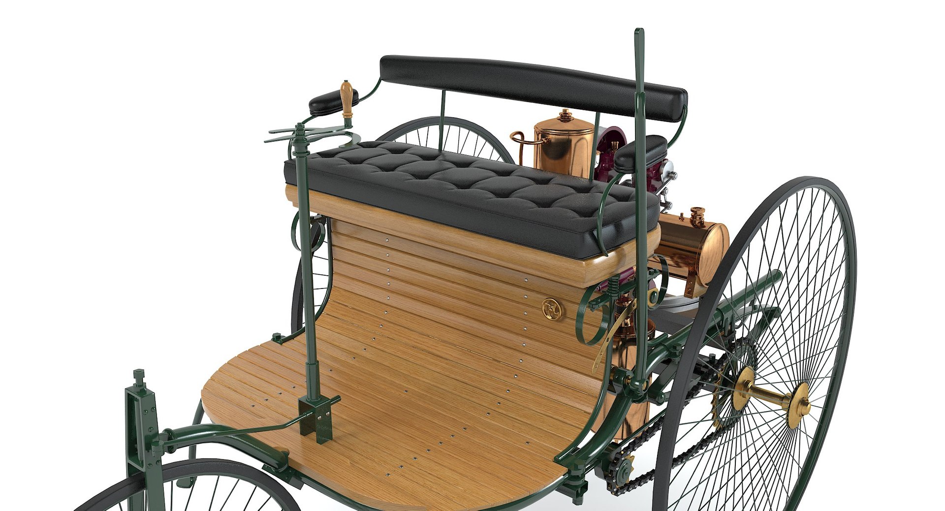 3d Model Benz Patent Motor Car