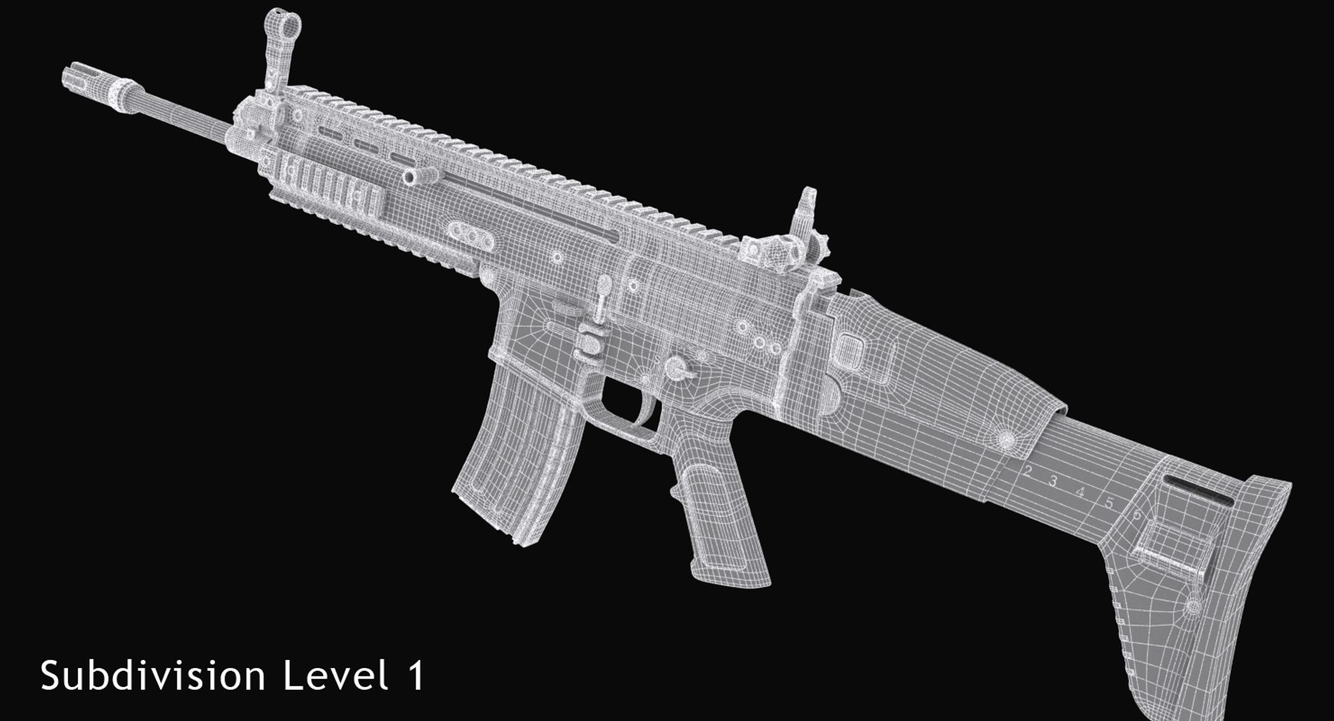 3d assault fn scar l