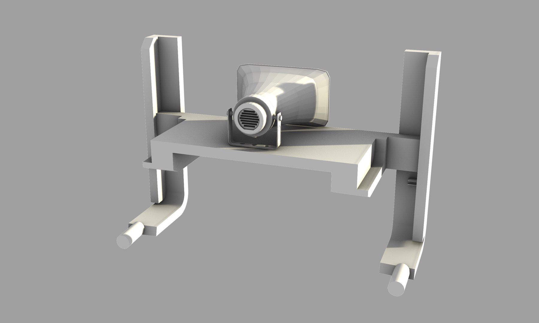 3D Model Chp Style Push Bumper - TurboSquid 1600006