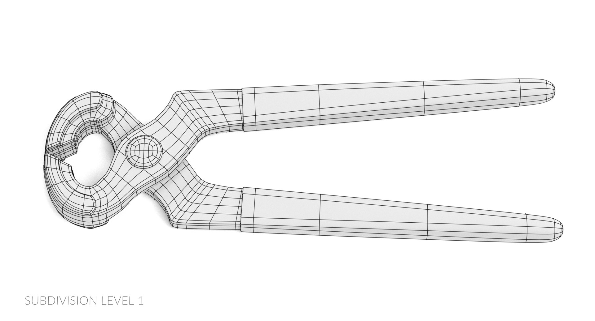 3D pliers 1 model - TurboSquid 1386070