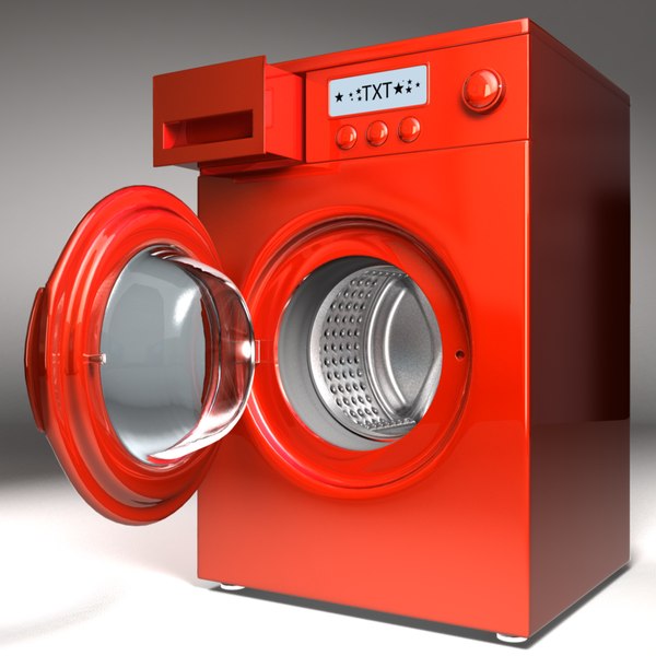 Commercial Washer 3D Models for Download | TurboSquid