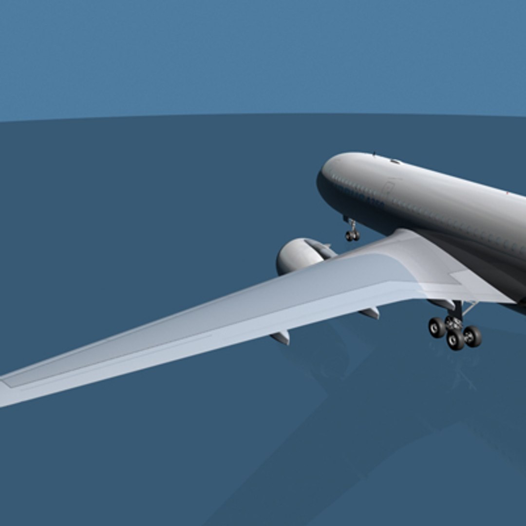 3d A350-800 Aer Lingus Model