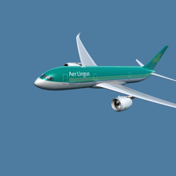 modelo 3d A350-800 Aer Lingus - TurboSquid 463450