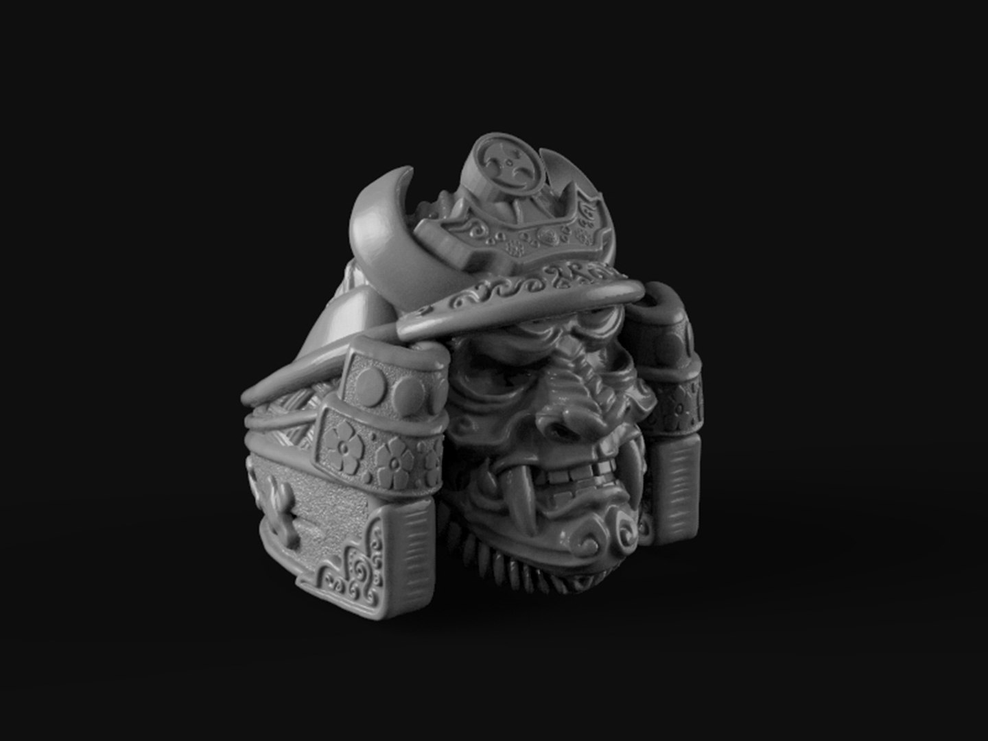 Ring Samurai 3D Model - TurboSquid 1981745