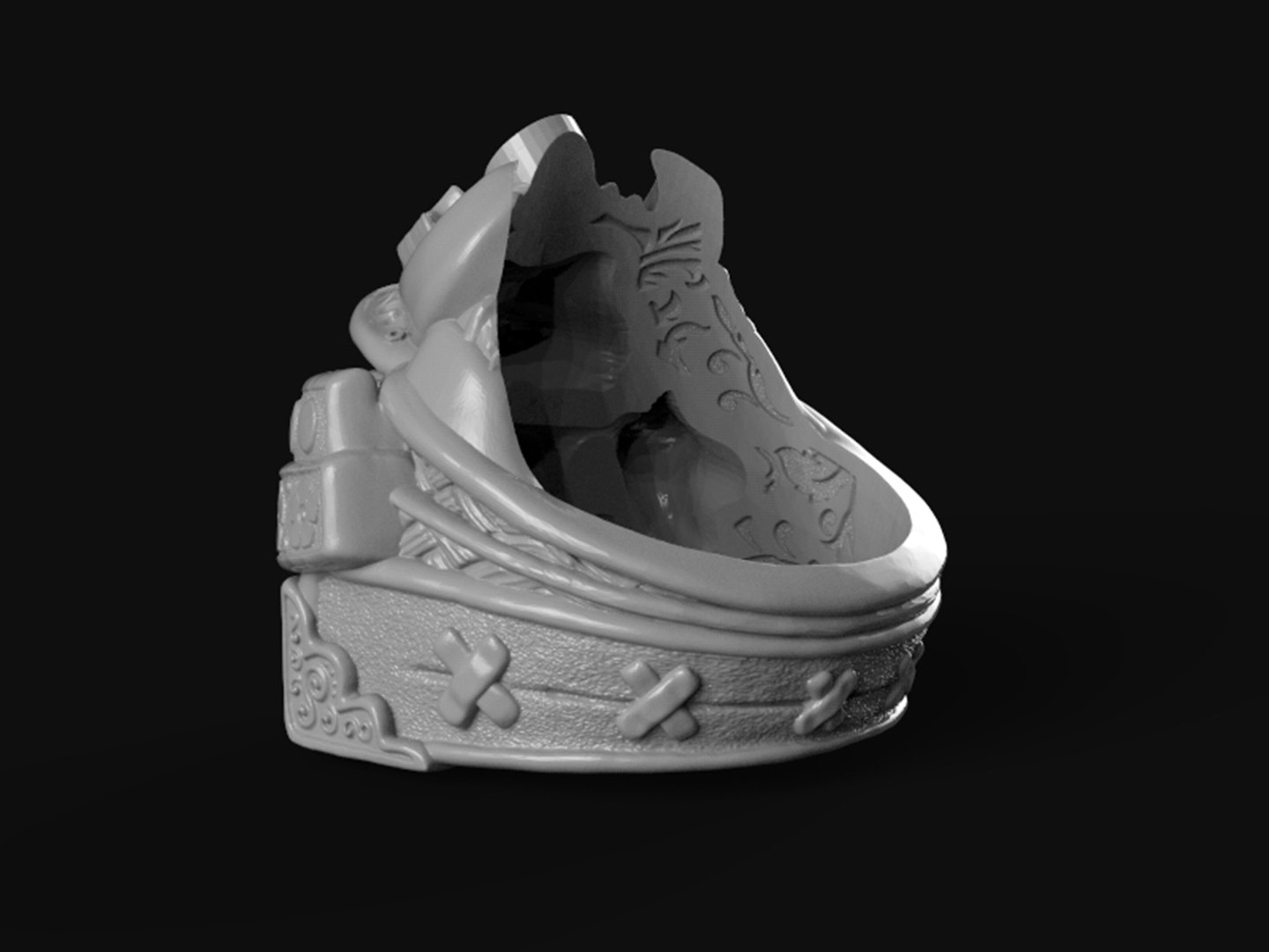 Ring Samurai 3D Model - TurboSquid 1981745