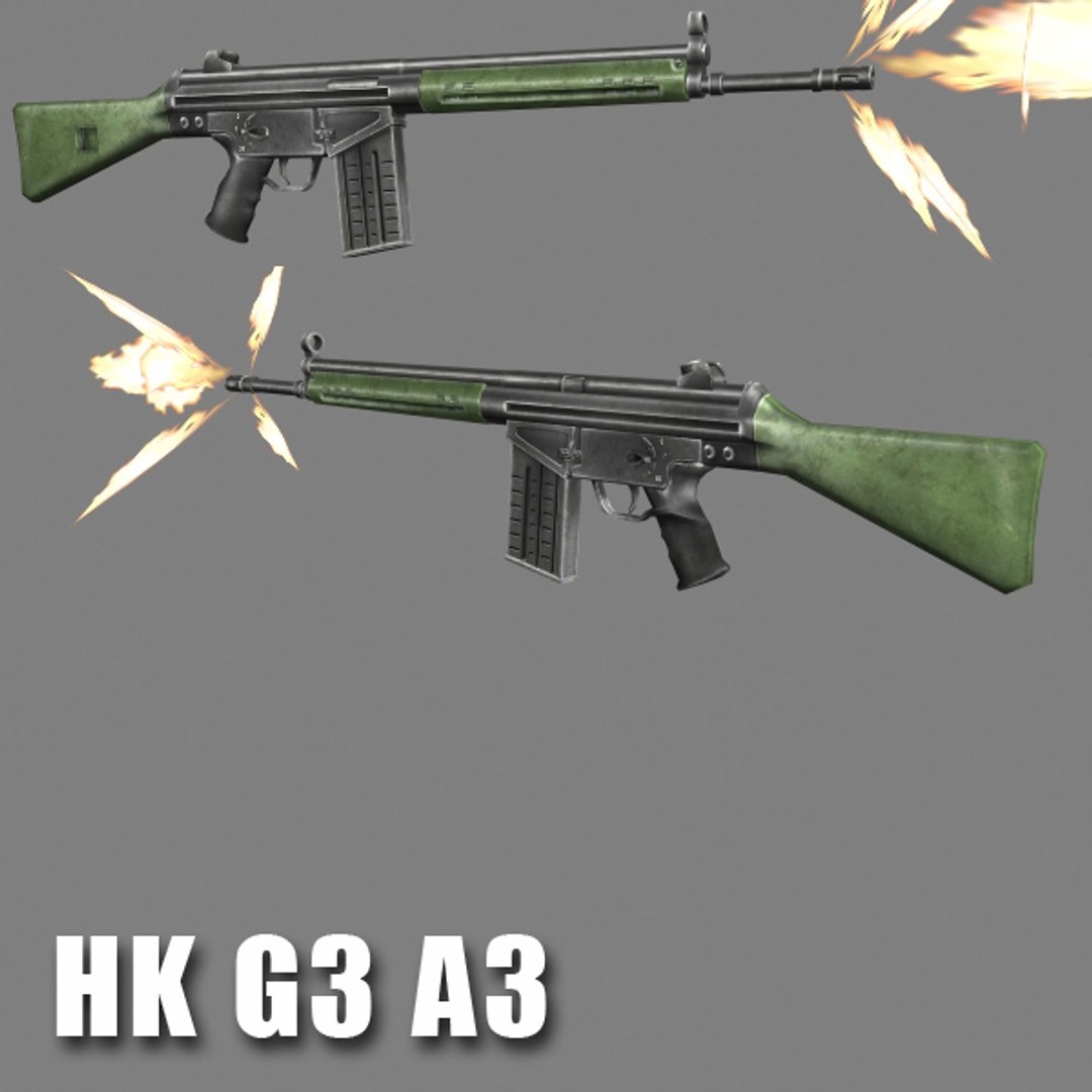 Pack Heckler Koch Weapons Obj