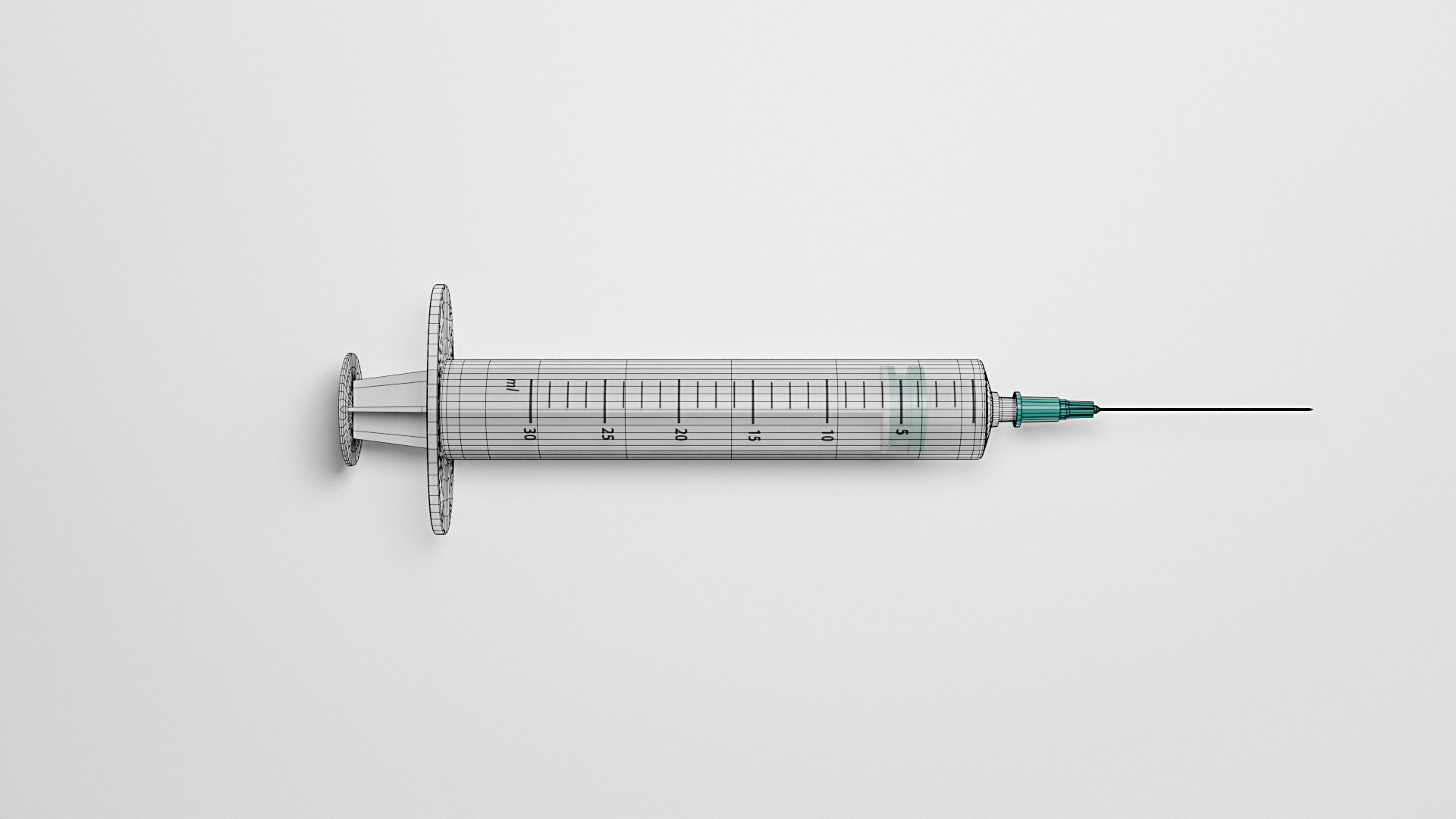 3D Syringe Model - TurboSquid 2205197
