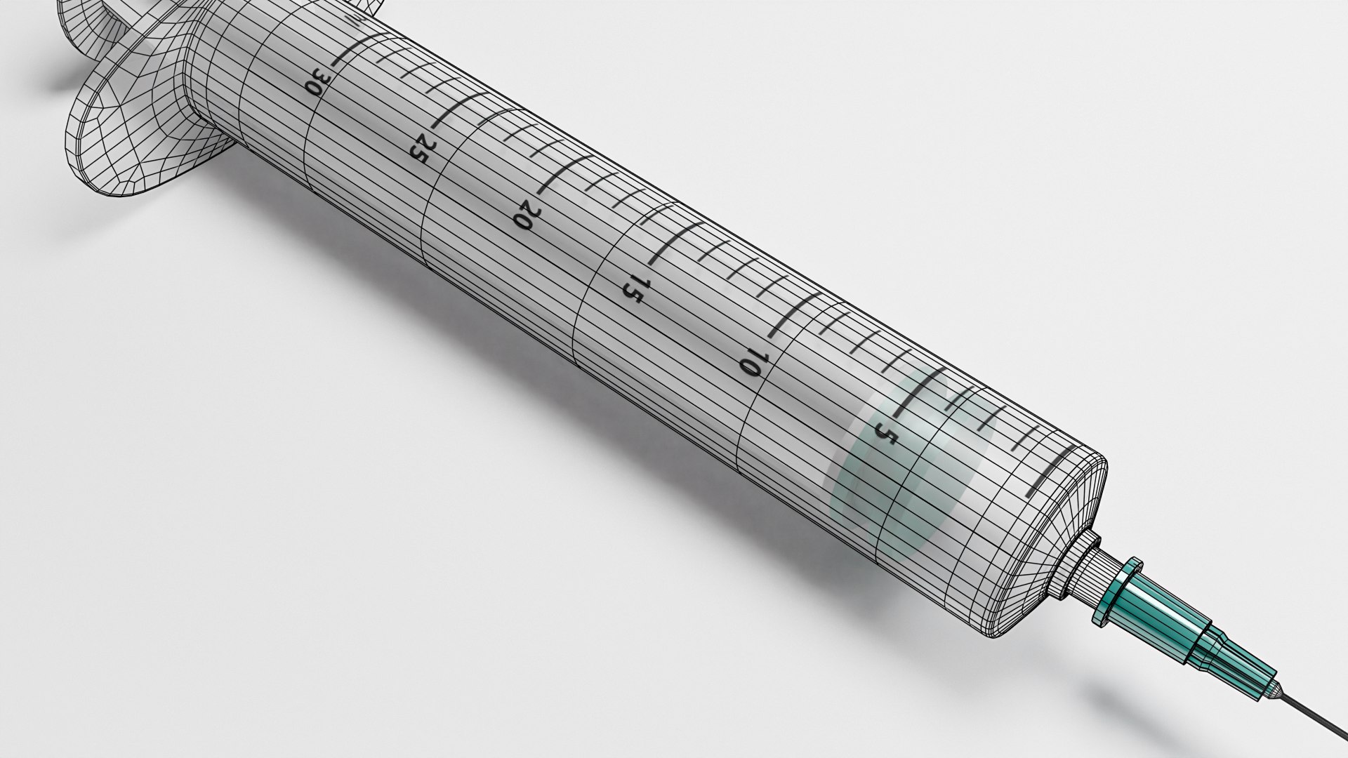3D Syringe Model - TurboSquid 2205197