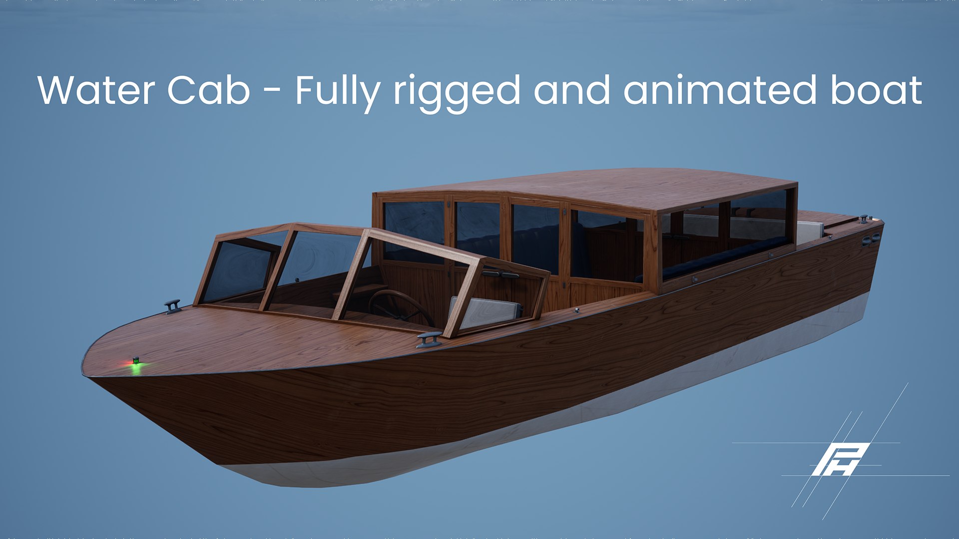 Water Cab 3D Model - TurboSquid 1396358