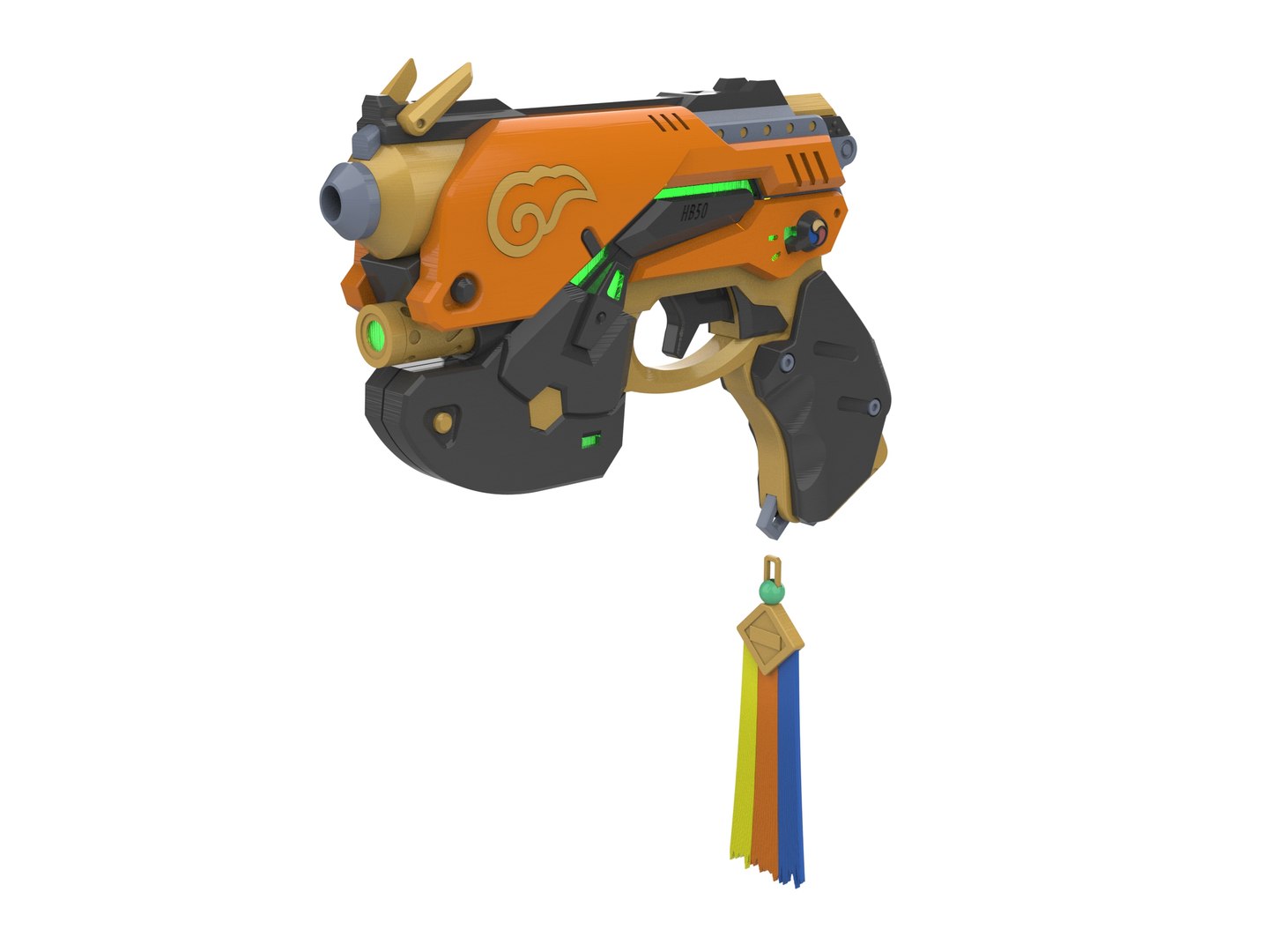 modelo 3d DVa Gun Palaquin Skin - Overwatch - Printable 3d model - STL ...