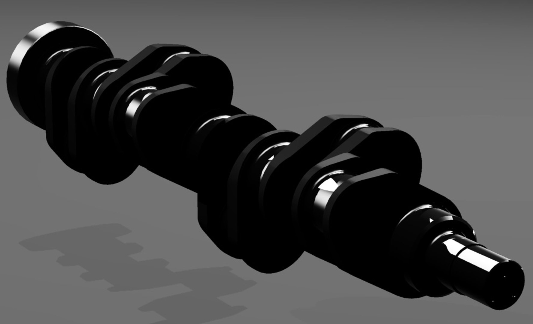 Crank Shaft 3d Model