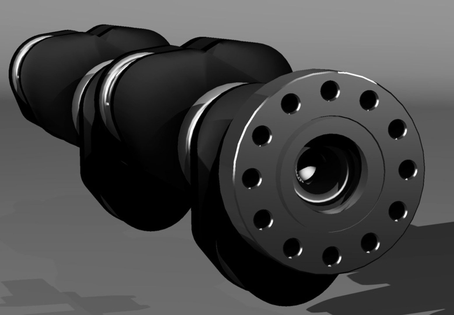 Crank Shaft 3d Model