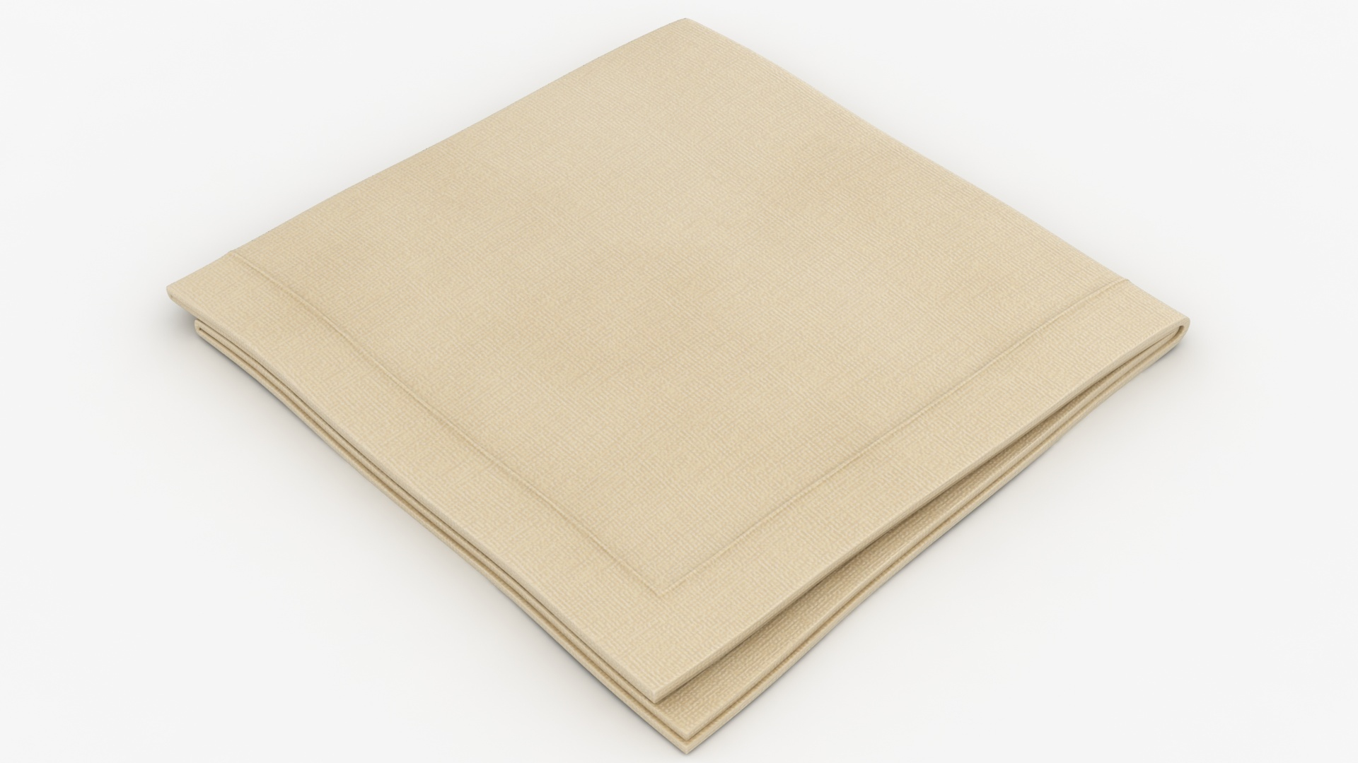 Realistic Folded Napkin 3D Model - TurboSquid 1500982